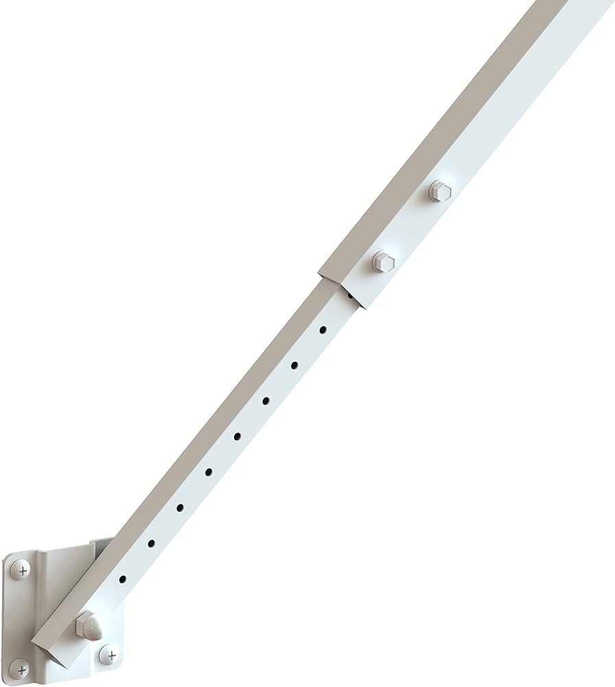 Adjustable Gate Brace with Hardware | Fence Materials & Supply | MDWST ...