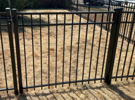 Black Powder Coated Walk Gates